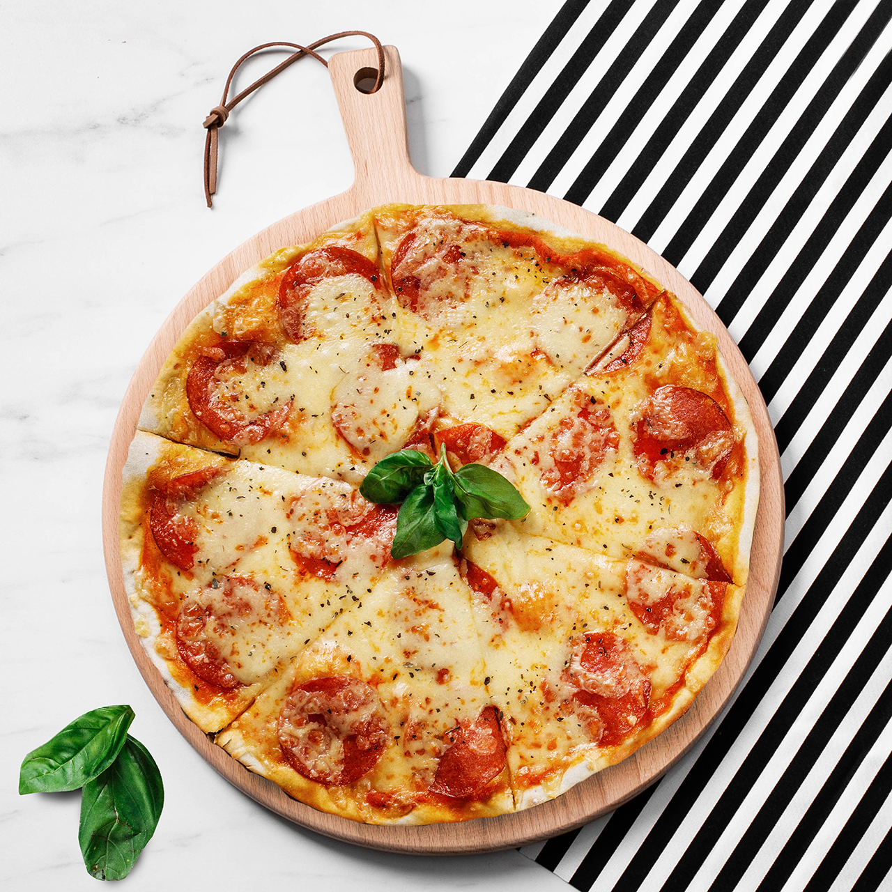 Drewniana deska do pizzy PREZENT DLA FANA PIZZY