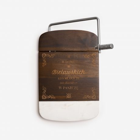 Deska do kuchni z gilotyną PREZENT DLA RODZINY