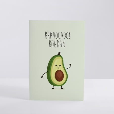 Kartka gratulacyjna BRAVOCADO Kartki | Crazyshop