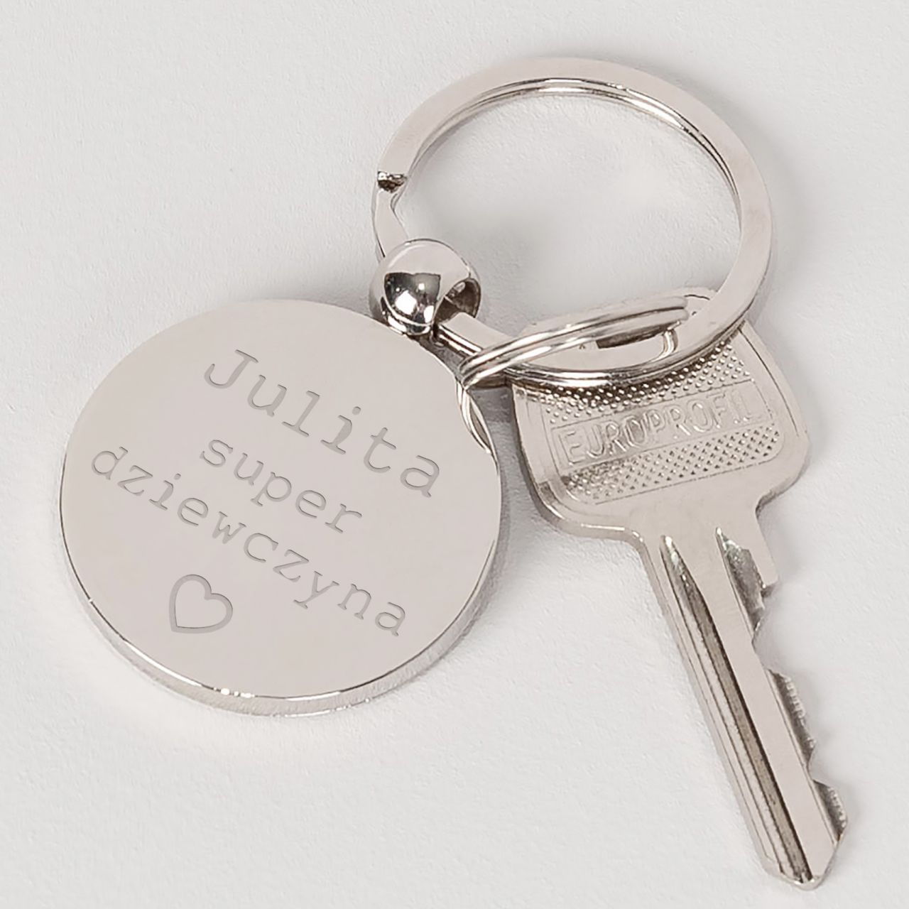 Grawerowany brelok SUPERDZIEWCZYNA