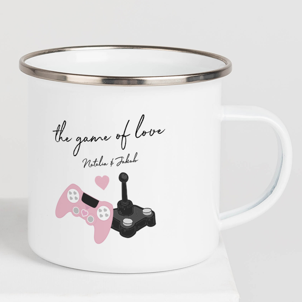 Kubek dla gracza na walentynki THE GAME OF LOVE