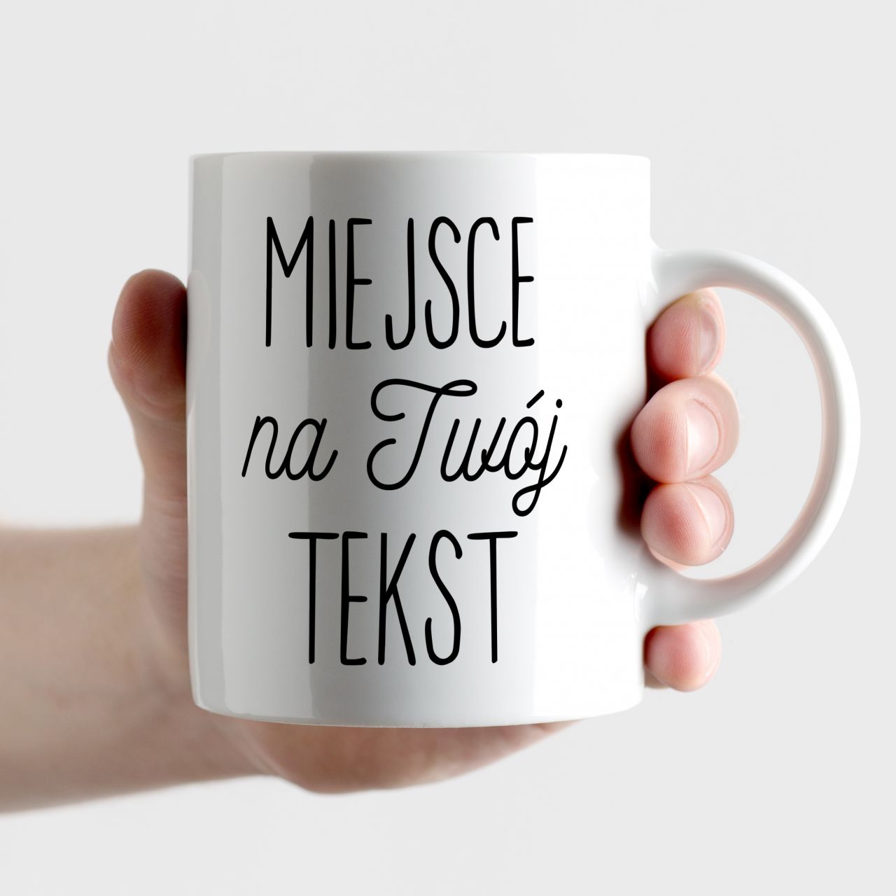 Kubek Z WŁASNYM NAPISEM Kubki | Crazyshop