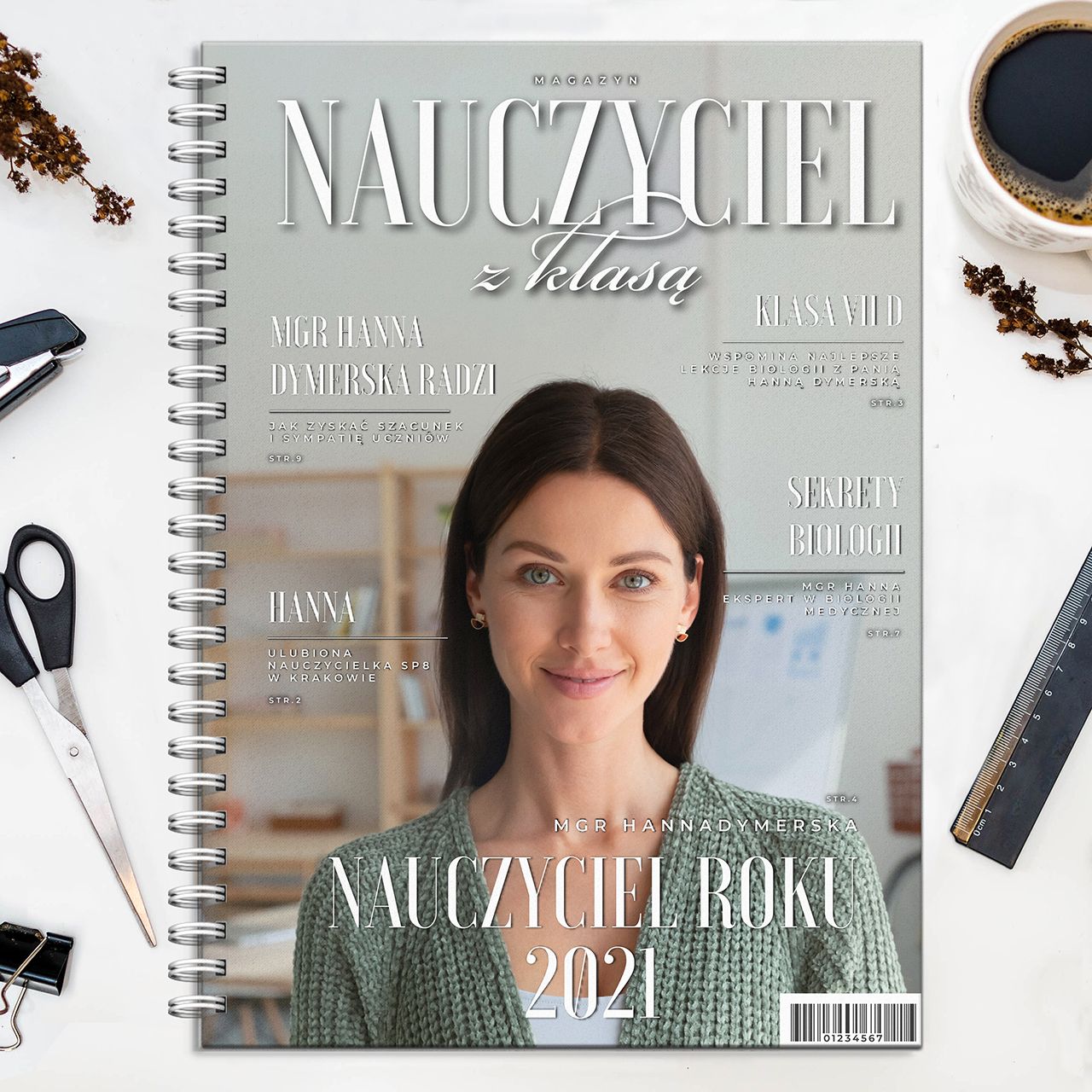 Notes NAUCZYCIELA ze zdjęciem Notatniki | Crazyshop