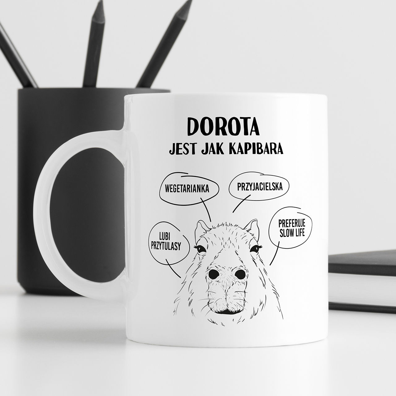 Kubek KAPIBARA Kubki dla chłopaka | Crazyshop